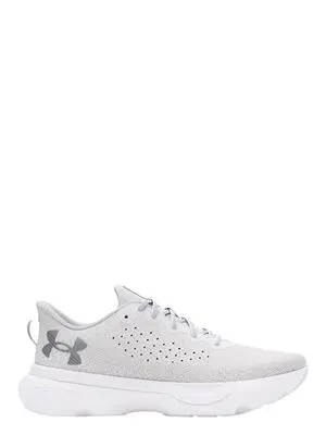 Under Armour Hovr Infinite Metallic Silver Sneakers - White