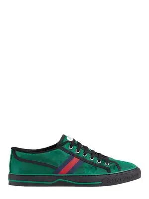 Gucci Tennis 1977 Off The Grid Low Top Sneakers - Green