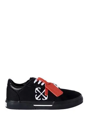 Off-White Low Vulcanized Sneakers - Black
