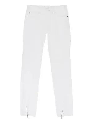 Rhude Straight-fit Jeans - White