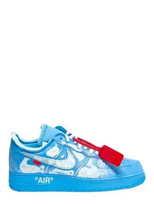 Nike Off-white X Cassius Hirst X Air Force 1 Low '07 'mca' Sneakers - Blue