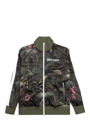 Palm Angels Jungle Classic Track Jacket - Green
