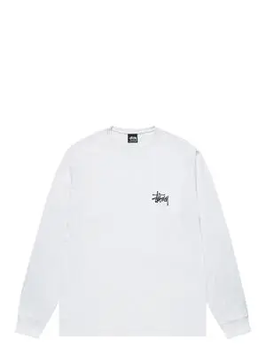 StÜssy Basic Long-sleeve Tee - White
