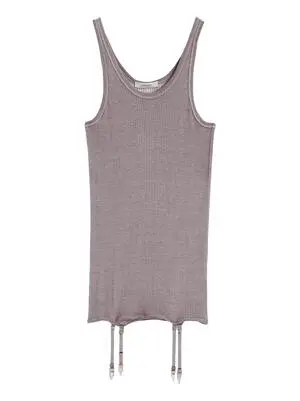 LEMAIRE Seamless Rib Tank Top - Purple