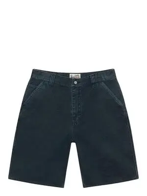StÜssy Washed Canvas Work Short - Black