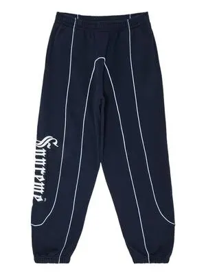 Supreme Curve Piping Sweatpant - Blue