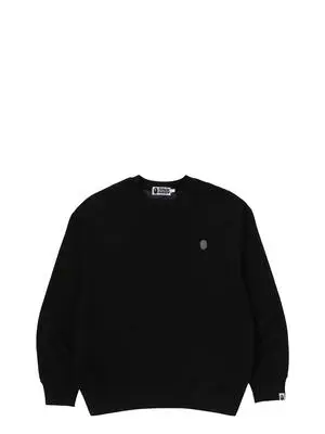BAPE One Point Relax Fit Crewneck Sweatshirt - Black