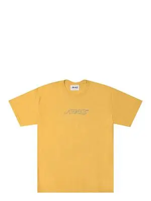 AWAKE NY Classic Outline Logo Short-sleeve Tee - Yellow