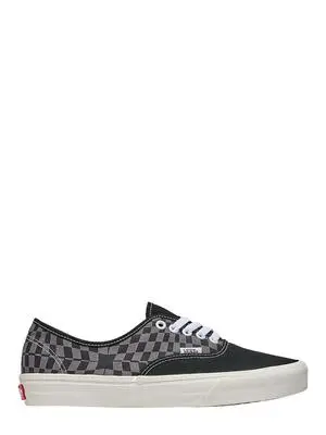 VANS Authentic Warp Check Sneakers - Black