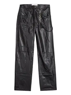 SONG FOR THE MUTE Long Work Pant - Black