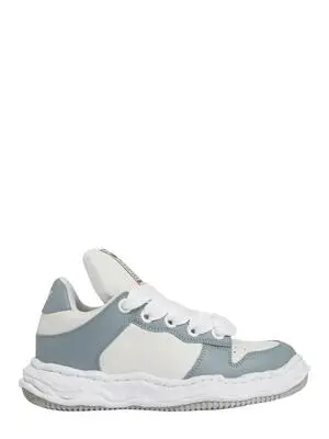 Mihara Yasuhiro Wayne Low Leather Sneakers - Grey