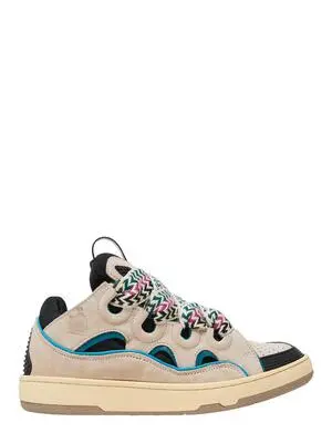 LANVIN Curb Sneakers - Cream