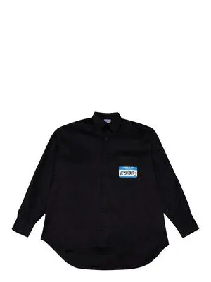 Vetements My Name Is Shirt - Black