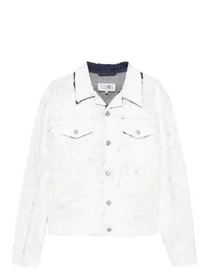 MAISON MARGIELA Denim Jacket - White