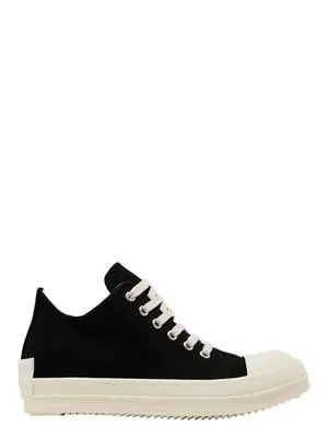 Rick Owens Low Porterville Sneakers - Black