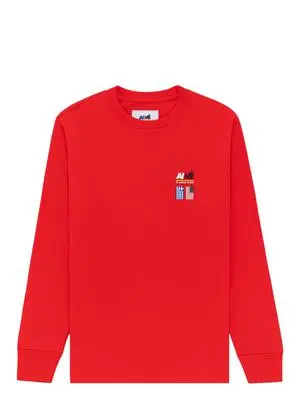 Aimé Leon Dore 38-gs Offshore Long-sleeve Tee - Red