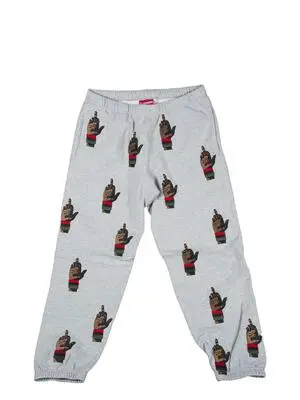 Supreme Dead Prez Rbg Embroidered Sweatpant - Grey