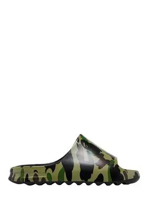 A BATHING APE 1st Camo Slide Sandal - Green