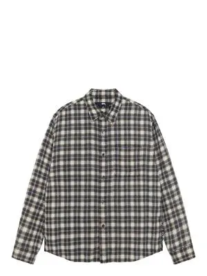 StÜssy Matthew Plaid Printed Shirt - Black