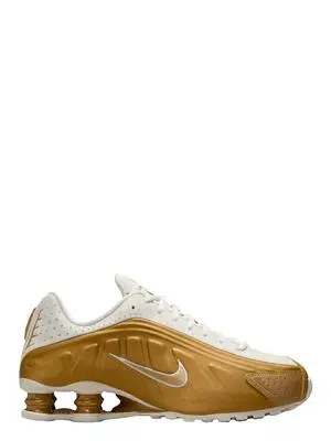 Nike Wmns Shox R4 Sneakers - Gold
