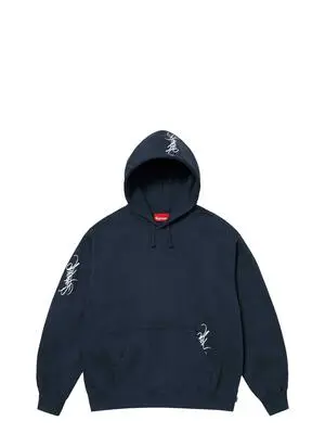 Supreme Tag Hooded Sweatshirt - Blue