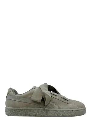 PUMA Suede Heart Snake Sneakers - Brown