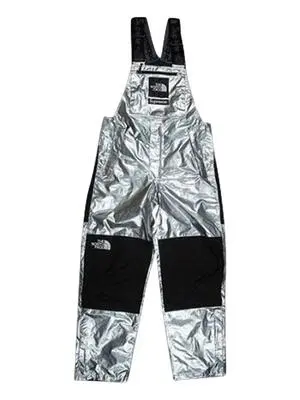 Supreme X The North Face Metallic Bib Pants - Silver