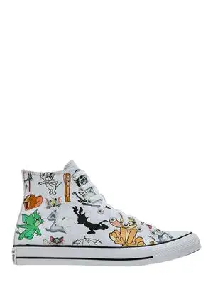 CONVERSE Tom & Jerry X Chuck Taylor All Star High Top Sneakers - White