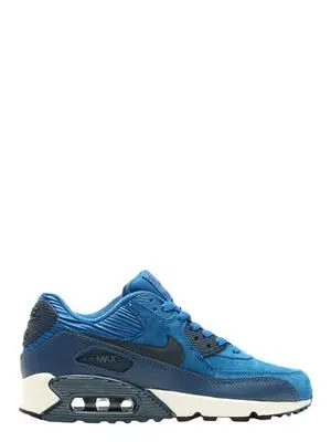 Nike Air Max 90 Leather Sneakers - Blue