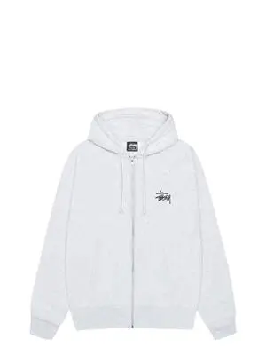 StÜssy Basic Zip Hoodie - Grey
