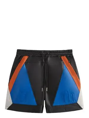 Kith For The New York Knicks Leather Turbo Shorts - Multicolor