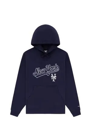 Aimé Leon Dore X New York Mets Logo Hoodie - Blue