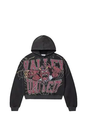 VALE FOREVER Valley Mascot Pullover Hoodie - Black