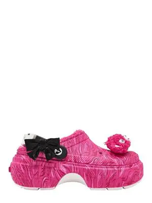 CROCS Fortnite X Stomp Lined Clog 'cuddle Team Leader - Pink