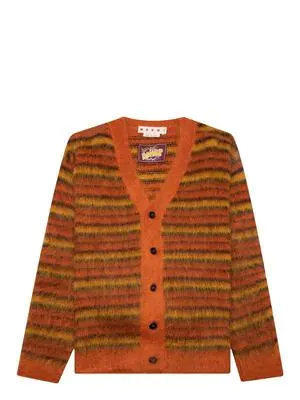 Marni Long-sleeve Cardigan - Orange