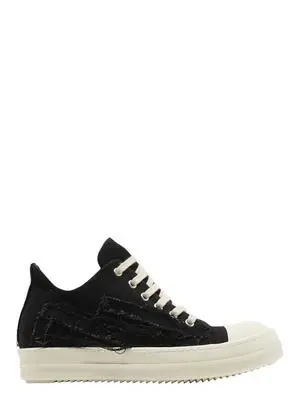 Rick Owens Slashed Low - Black