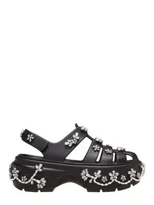 CROCS Simone Rocha X Stomp Fisherman Sandal - Black
