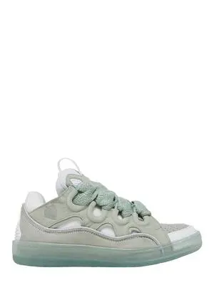 LANVIN Curb Sneakers Green