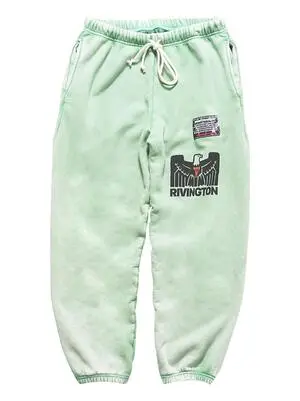 RIVINGTON ROI REBIS Flag Sweatpants - Green
