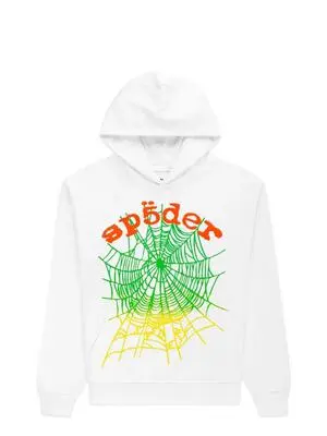 SP5DER Sp5der Og Web V2 Gradient Hoodie White