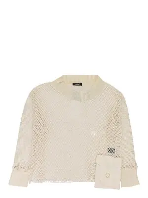 UNDERCOVERISM Patch Pocket Sweater - Cream
