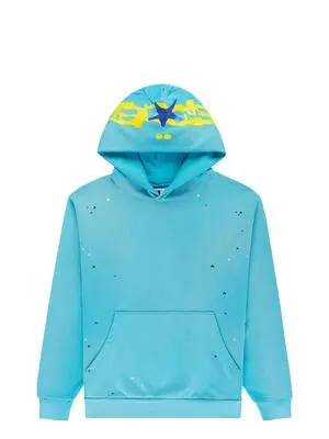 SP5DER Hooded Sweatshirt - Blue