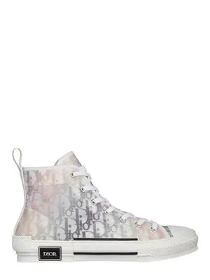 Dior B23 High Top Sneaker - White