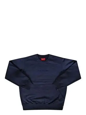 Supreme Dipped Crewneck - Blue