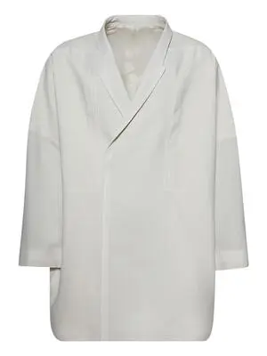 Rick Owens Oversized Arrowhead Jacket - White