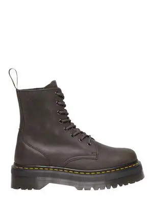 DR. MARTENS Jadon Waxy Leather Platform Boot
