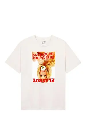 ANTI SOCIAL SOCIAL CLUB X Playboy Of The Year Tee - Cream