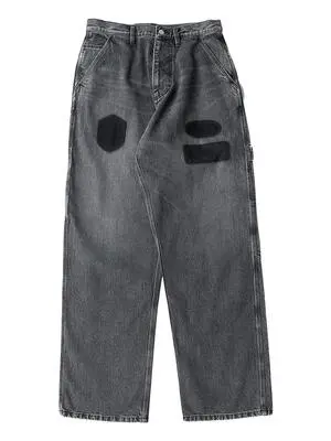 AMBUSH Denim Work Pants - Black