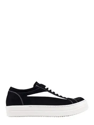Rick Owens Edfu Low Top Sneakers - Black