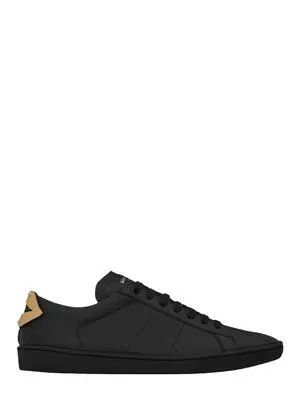 Saint Laurent Signature Court Classic Sl/01 Low Top Sneaker - Black